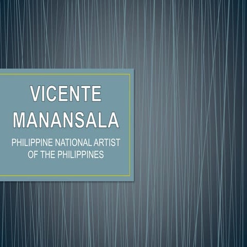 Vicente Manansala Biography Vicente Manansala Paintings Counted Cross