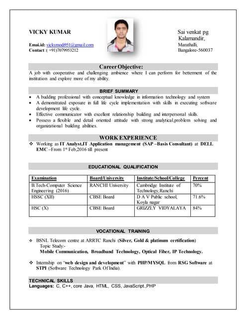 Updated CV_Mujtuba Ali (02.08.2016) | PDF