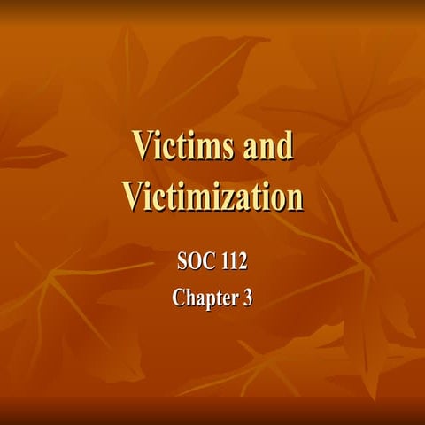 different types of Victims and Victimization.ppt
