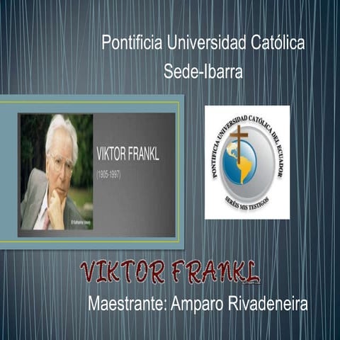 Modulo I curso de logoterapia, Victor Frankl | PDF