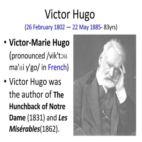 Victor Hugo | PPT