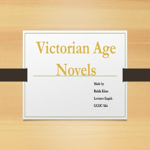Victorian age | PPT