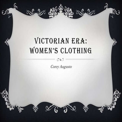 Victorian era power point | PPT