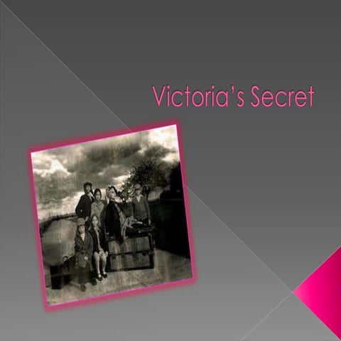 Victoria’s secret | PPTX