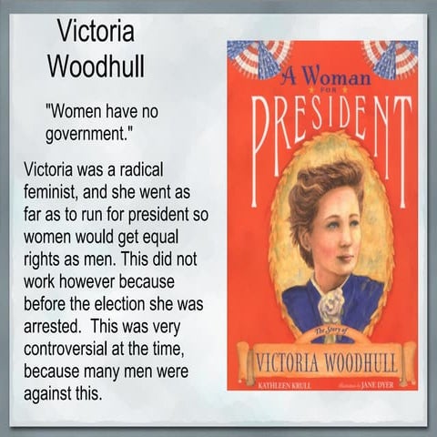 Victoria Woodhull | PPT