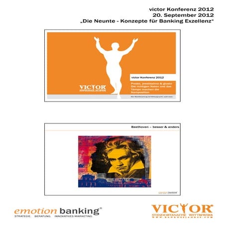 victor konferenz 2012 - Dr. Christian Rauscher, emotion banking | PDF