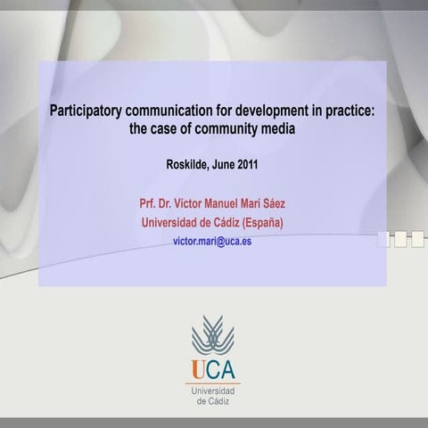 Participatory Communication for Development in Practice | PDF