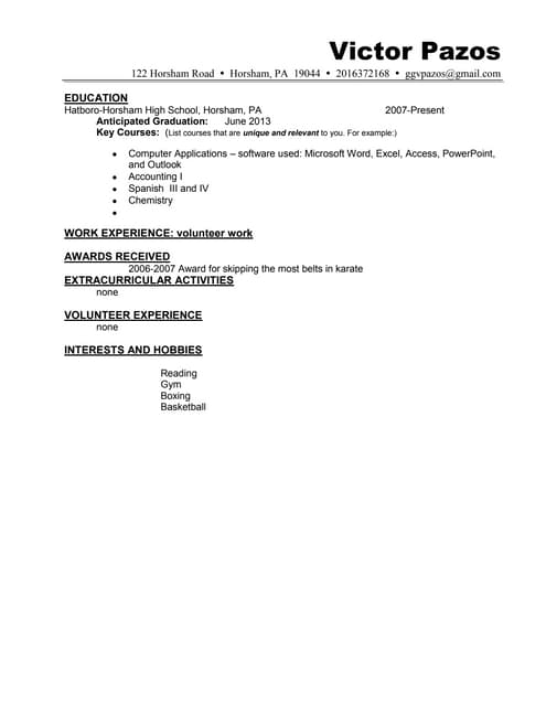 Resume- Dexter Presley | PDF