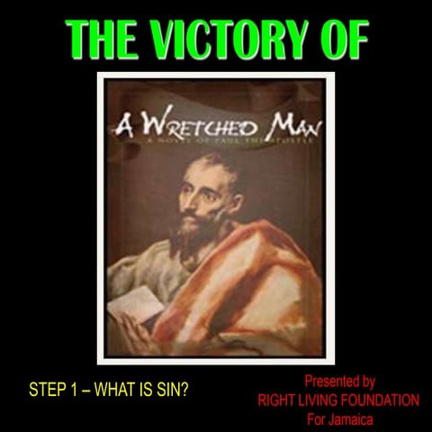 Victory Of The Wretched Man 01 Intro | PPTX