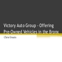 Victory Auto Group - Offering Pre-Owned Vehicles in the Bronx