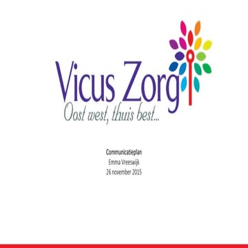Vicus zorg | PPT