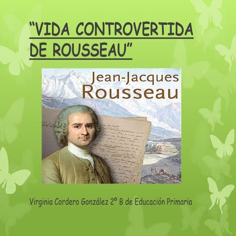 Rousseau - Guía de Esposición | PPTX