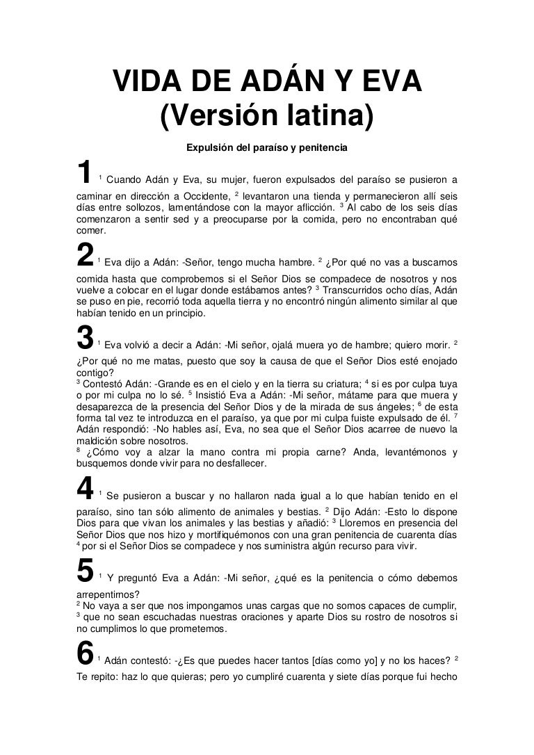 medias De nada tomar historia sobre adan y eva vamos a hacerlo Penetración cavar