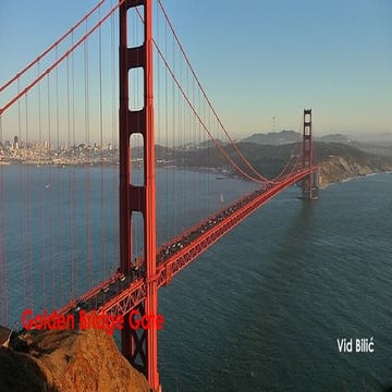 Golden Bridge Gate presentation for 5. class | PPTX