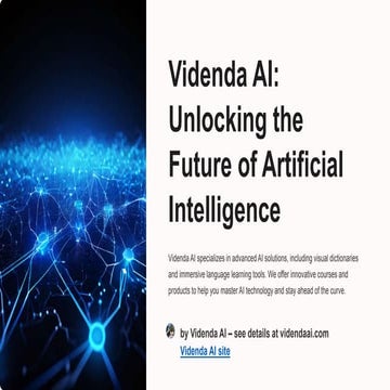 Unlocking the Future of Artificial Intelligence | PPTX