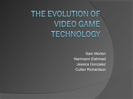 History Of Video Games | PPTX