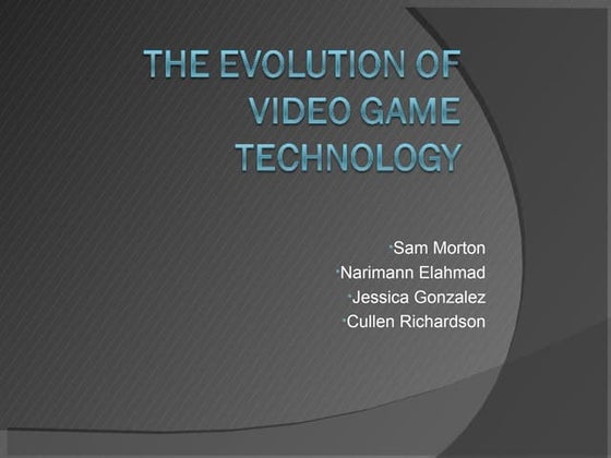 History Of Video Games | PPTX