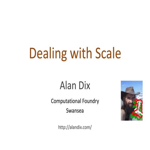 Dealing with Scale | PPTX