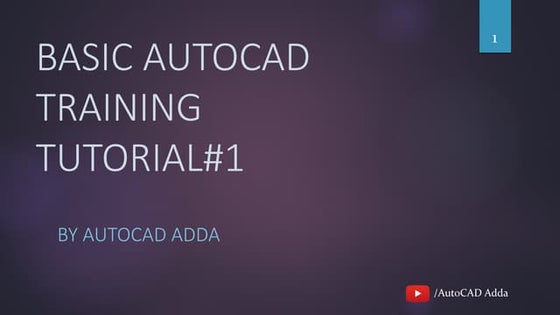 AutoCAD Lesson coordinate system | PDF