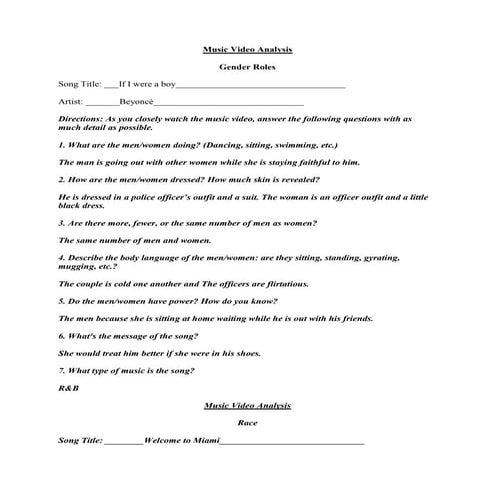 Video worksheet | DOCX