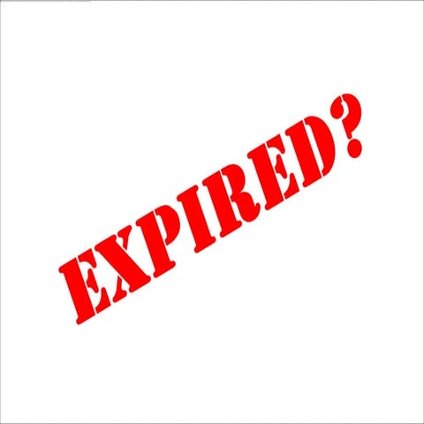 Expired? | PPTX