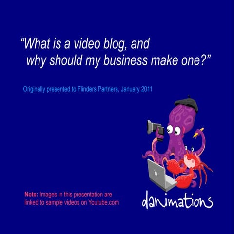What is a video blog and why should my business make one? | PPT