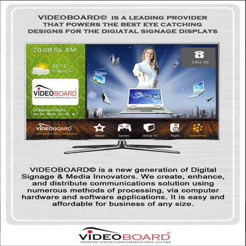 VideoBoard Digital Signage | PDF