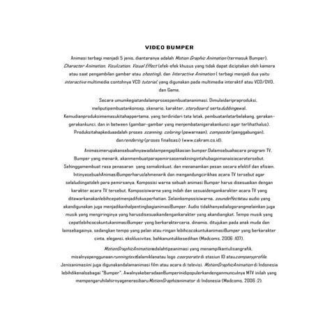 Video bumper | DOCX