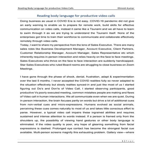 Video Call and Body Language.pdf