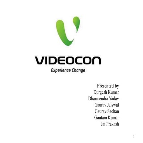 Videocon | PPTX
