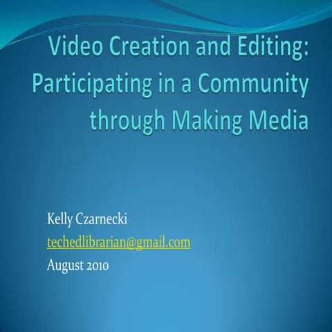 Video creation and editing | PPTX