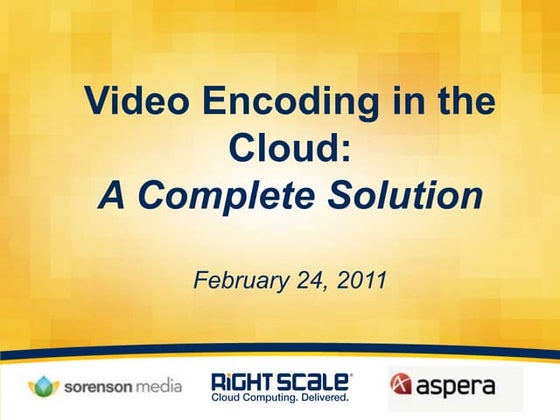 What is video encoding | PDF