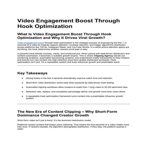 Video Engagement Boost Through Hook Optimization.docx
