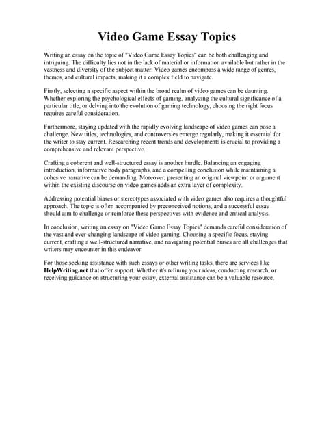 Autobiography Essay Format | PDF