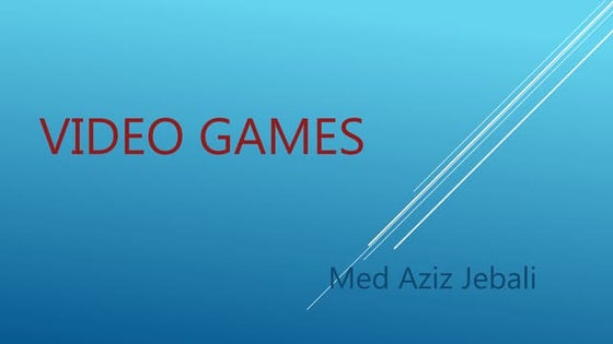 History of video games | PDF | Console Games | Video Gaming