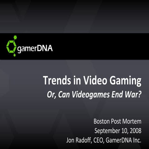Video Game Trends | PPT