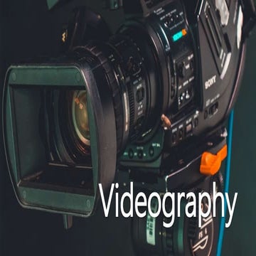 Videography rules | PPTX