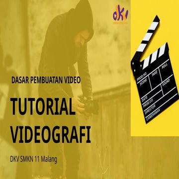 Videography Materi dasar - teknik videografi | PPTX