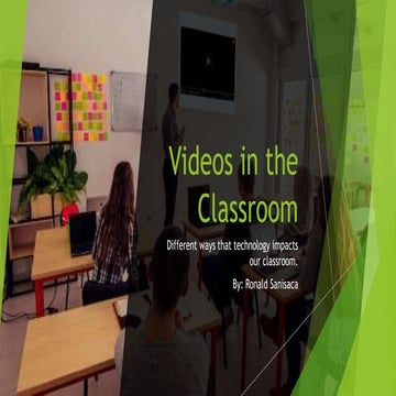 Video in the classroom.pptx