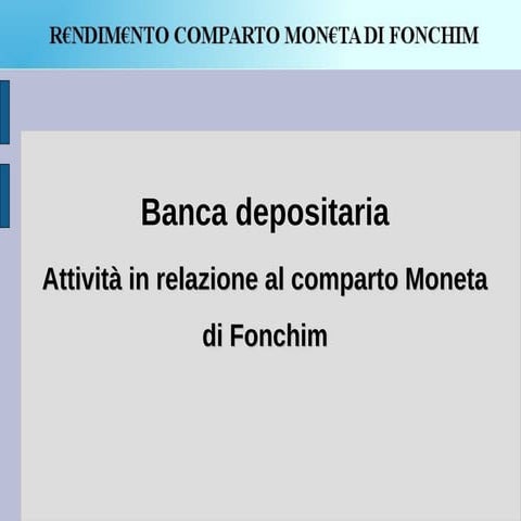 ICBPI e Fonchim | PPT