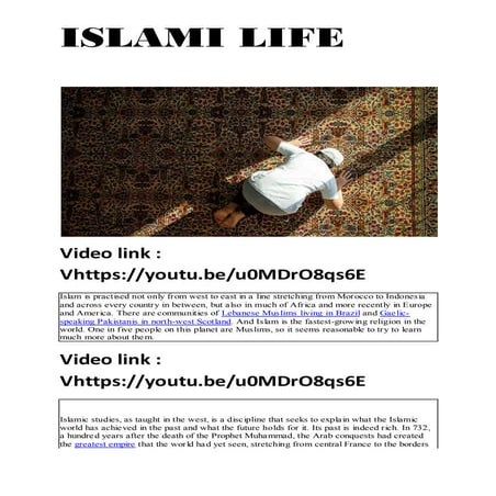 islami Life | PDF