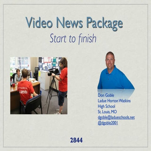 Video news package start to finish | KEY | Video Production | Content ...