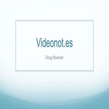 Videonot.es