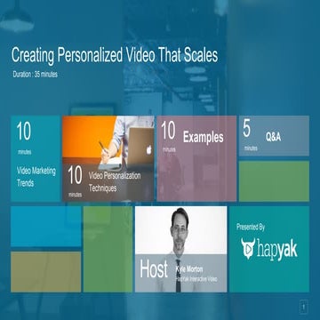 Video Personalization | PPT