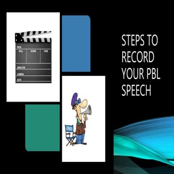 Video recording steps | PPTX