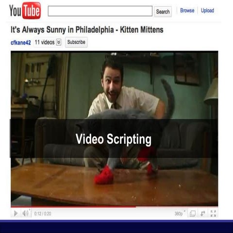 Video scripting | PPTX