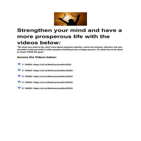 Videos to meditate and train the mind | PDF | Science