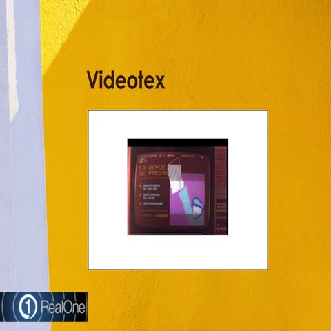 Videotex | PPT