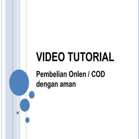 Video tutorial COD | PPTX