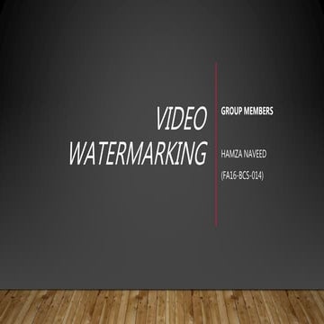 Video Water Marking.pptx